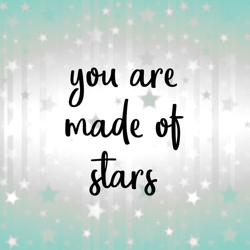 Framed Wall Art Painting Titled: You are Made of Stars v2, by Allen ...